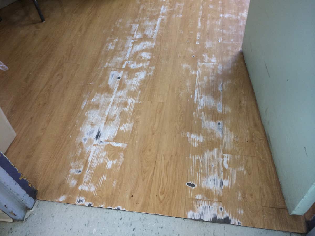 When is Resilient Flooring Beyond Corrective Procedures? - XL North